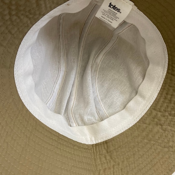 totes | Accessories | Vintage Totes Beige Bucket Hat Cap | Poshmark